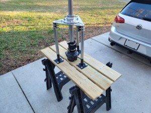 Rooftop Antenna Tower w/Rotator! | Mobile Ham Radio